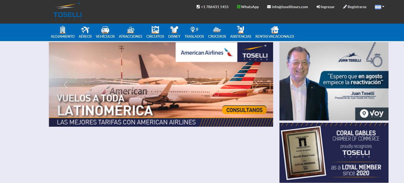 Toselli Tours, una plataforma multiservicios con respaldo humano – Report News – Latam